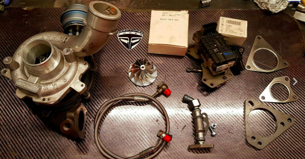 GTB 2260 VK Turbo kit Billet BKD Audi VW Seat 2.0 tdi 1.9 golf a3 leon ...